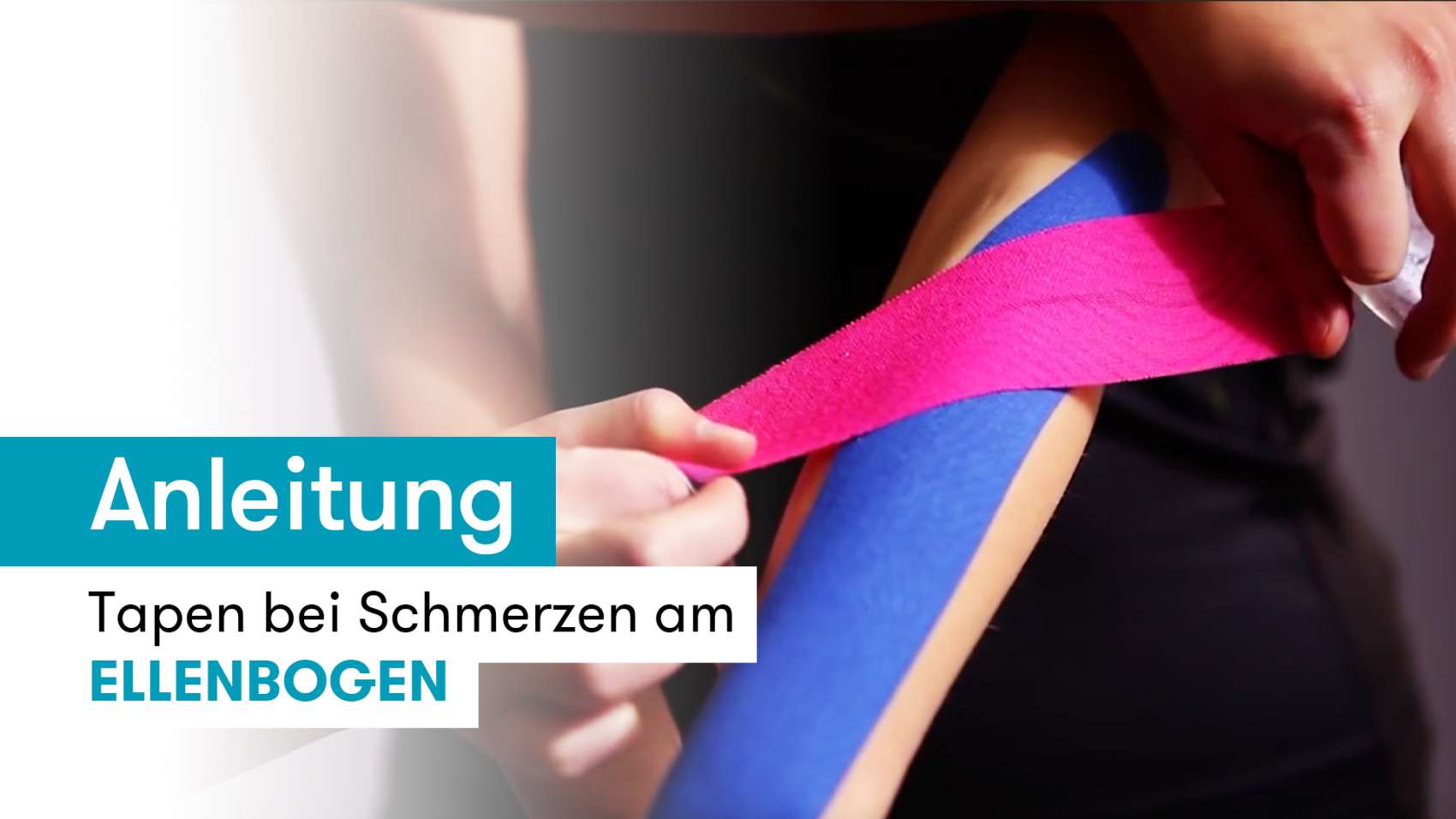 Tennisarm tapen - Anleitung mit Video